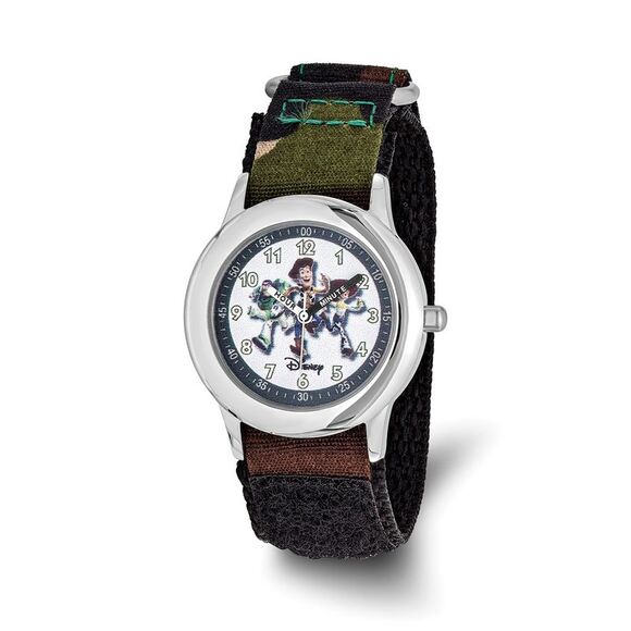 Disney | Accessories | Disney Boys Toy Story Kids Camo Velcro Band Time ...